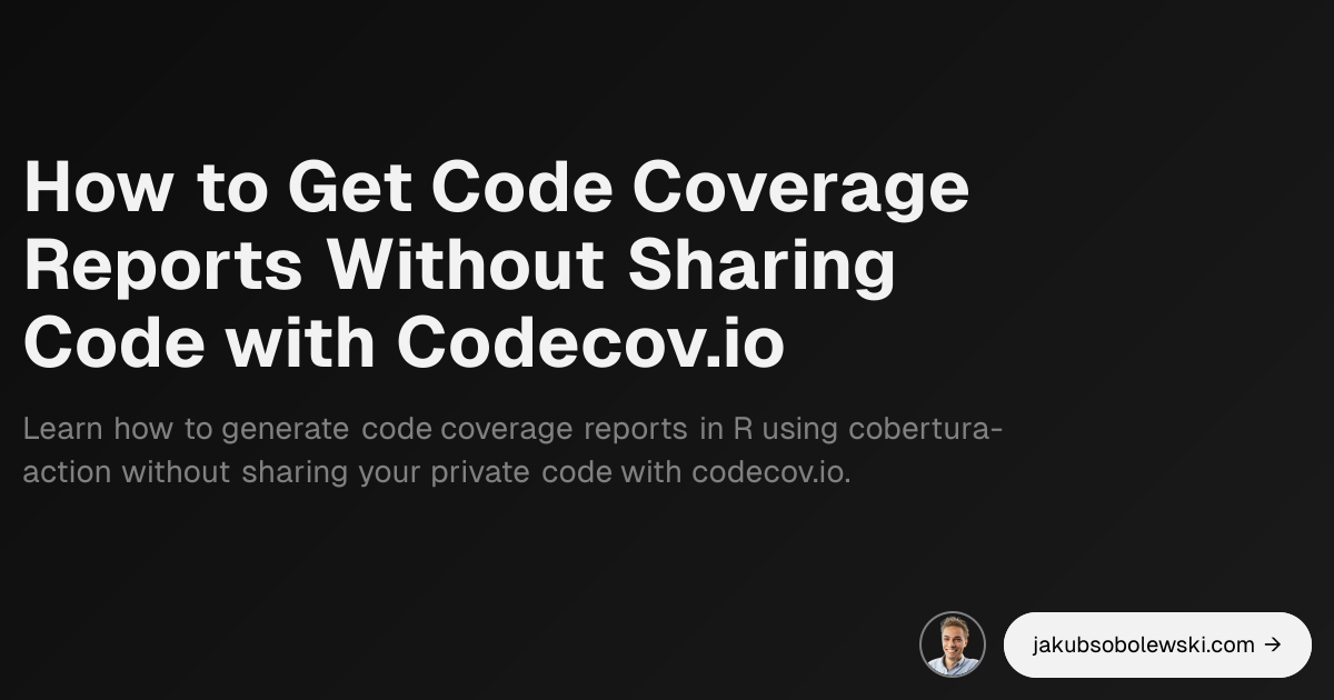How to Get Code Coverage Reports Without Sharing Code with Codecov.io